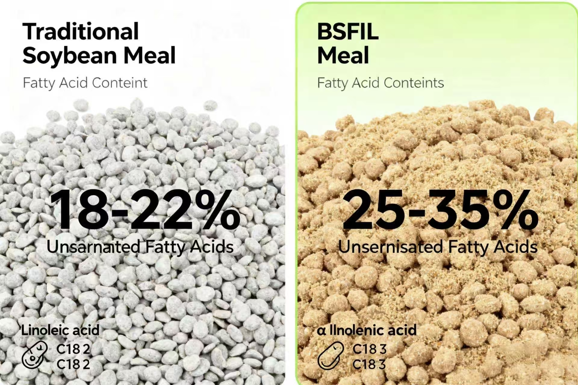 Feed Nutrition Upgrade! Black Soldier Fly Larvae Meal Rich in ...
