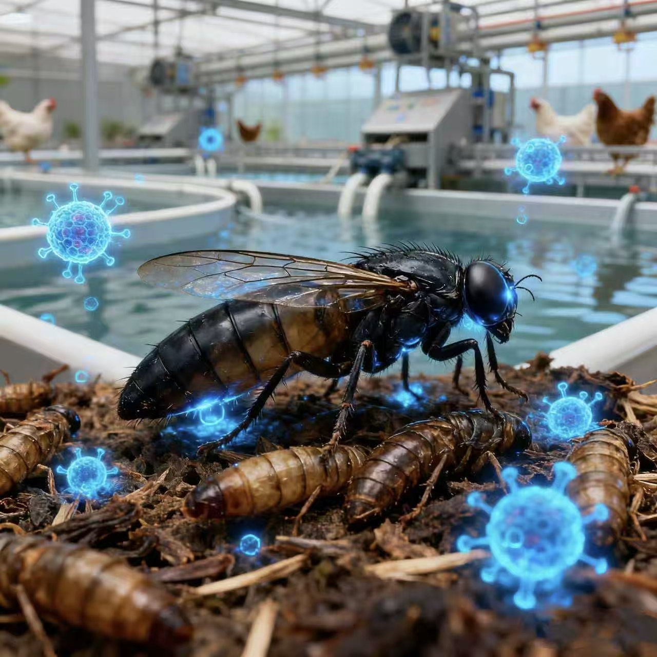 Antibiotic-Free & Additive-Free: Black Soldier Fly Dried Larvae ...