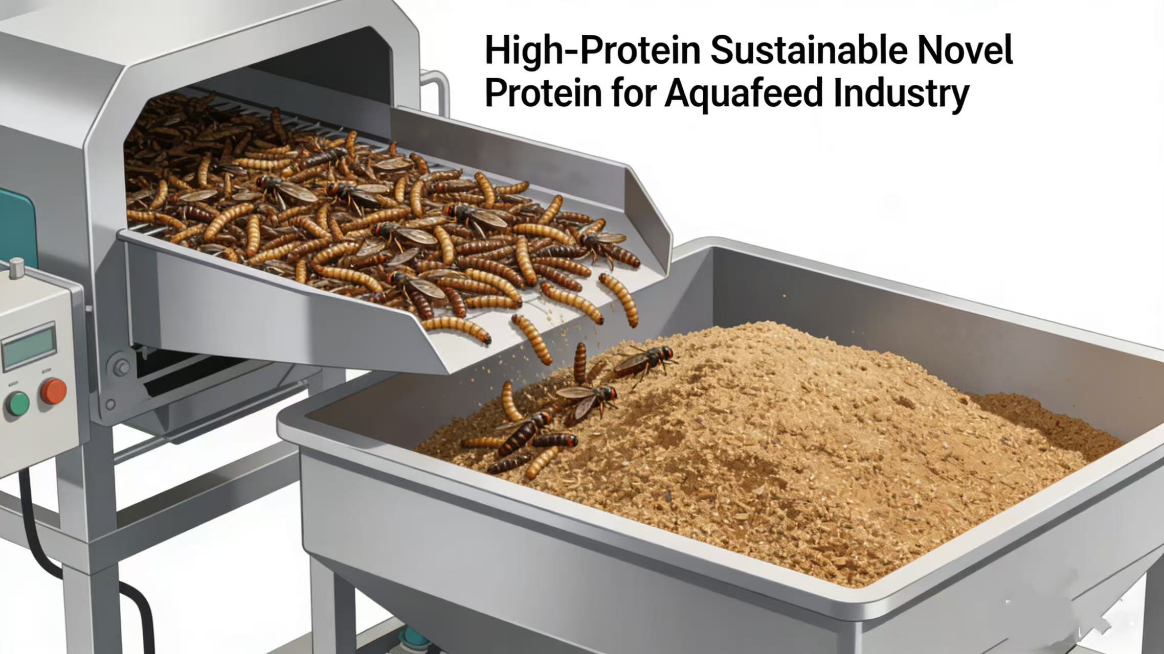 High-Quality Dried BSFL Production Launched for Sustainable Aquafeed to ...